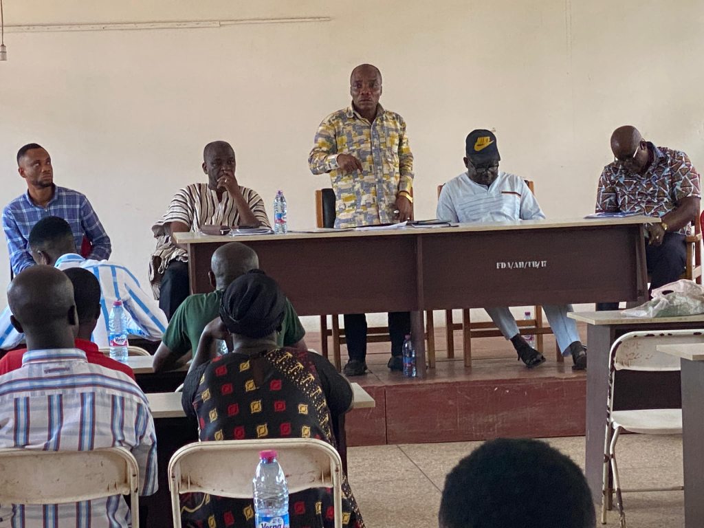 Inauguration and Training of Members of sub-structure at Begoro ...