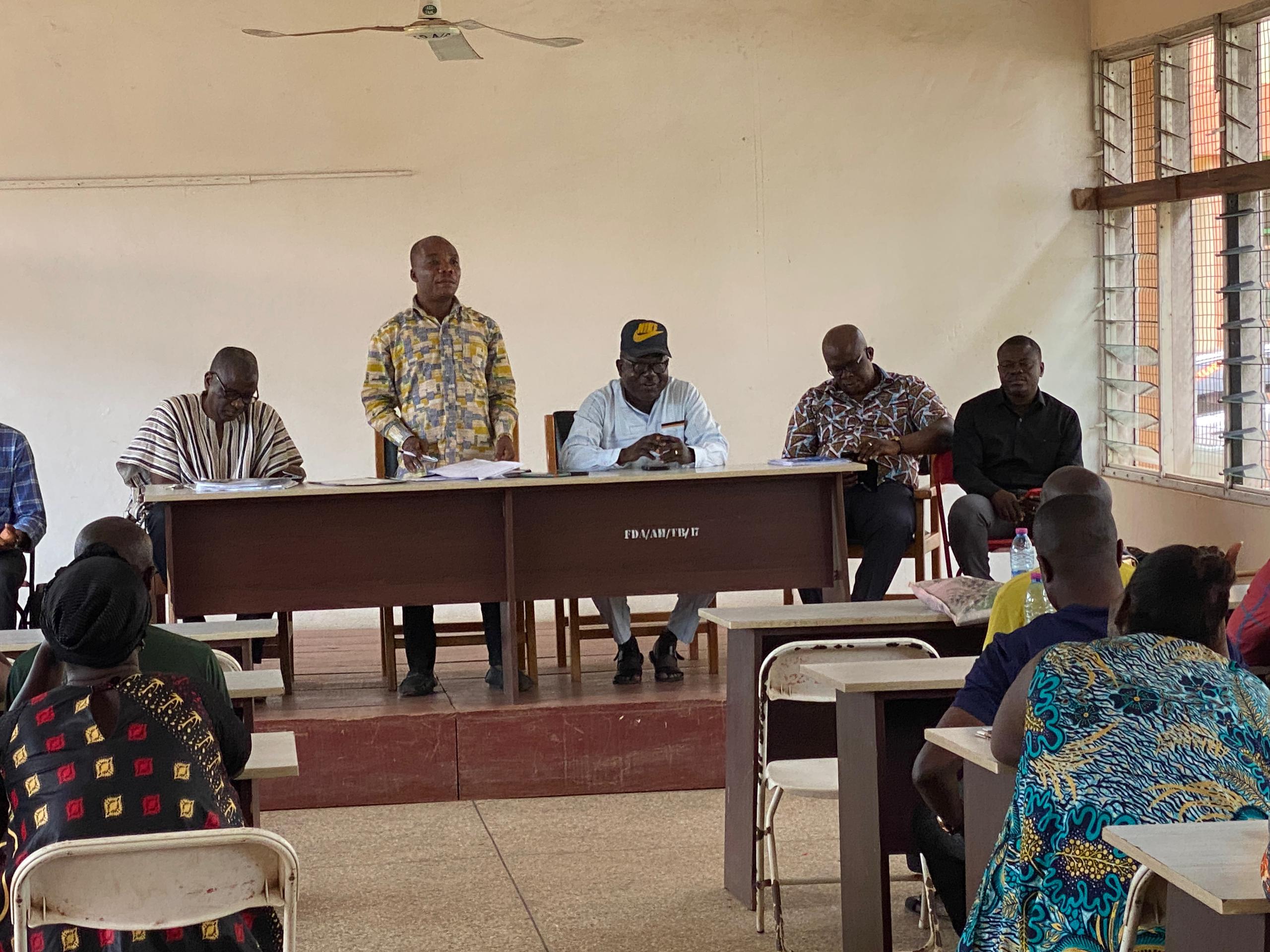 Inauguration and Training of Members of sub-structure at Begoro ...